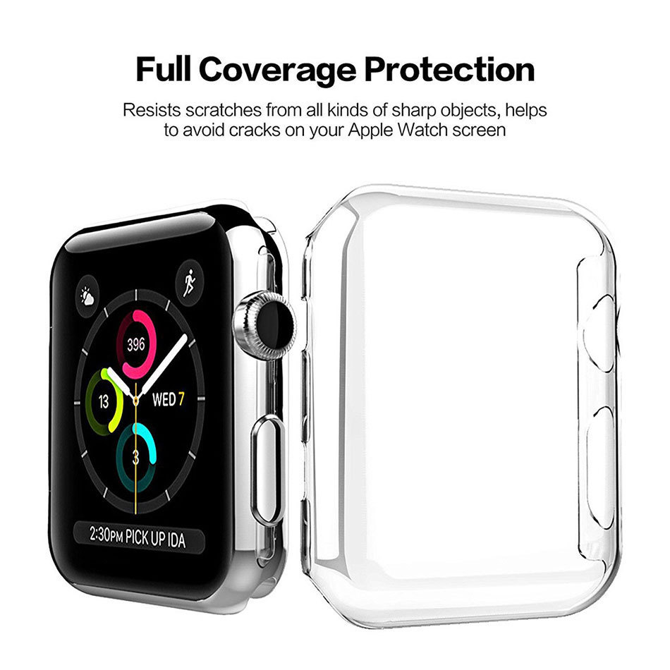 Hard Shell Protective Case for Apple Watch 38mm Series 3 / 2